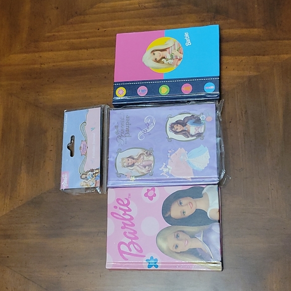 Mattel | Other | Vintage Barbie Journals Diary Bundle | Poshmark